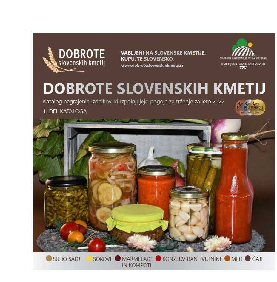 Predstavljamo vam 1. del kataloga Dobrot slovenskih kmetij 2022 | Dobrote slovenskih kmetij